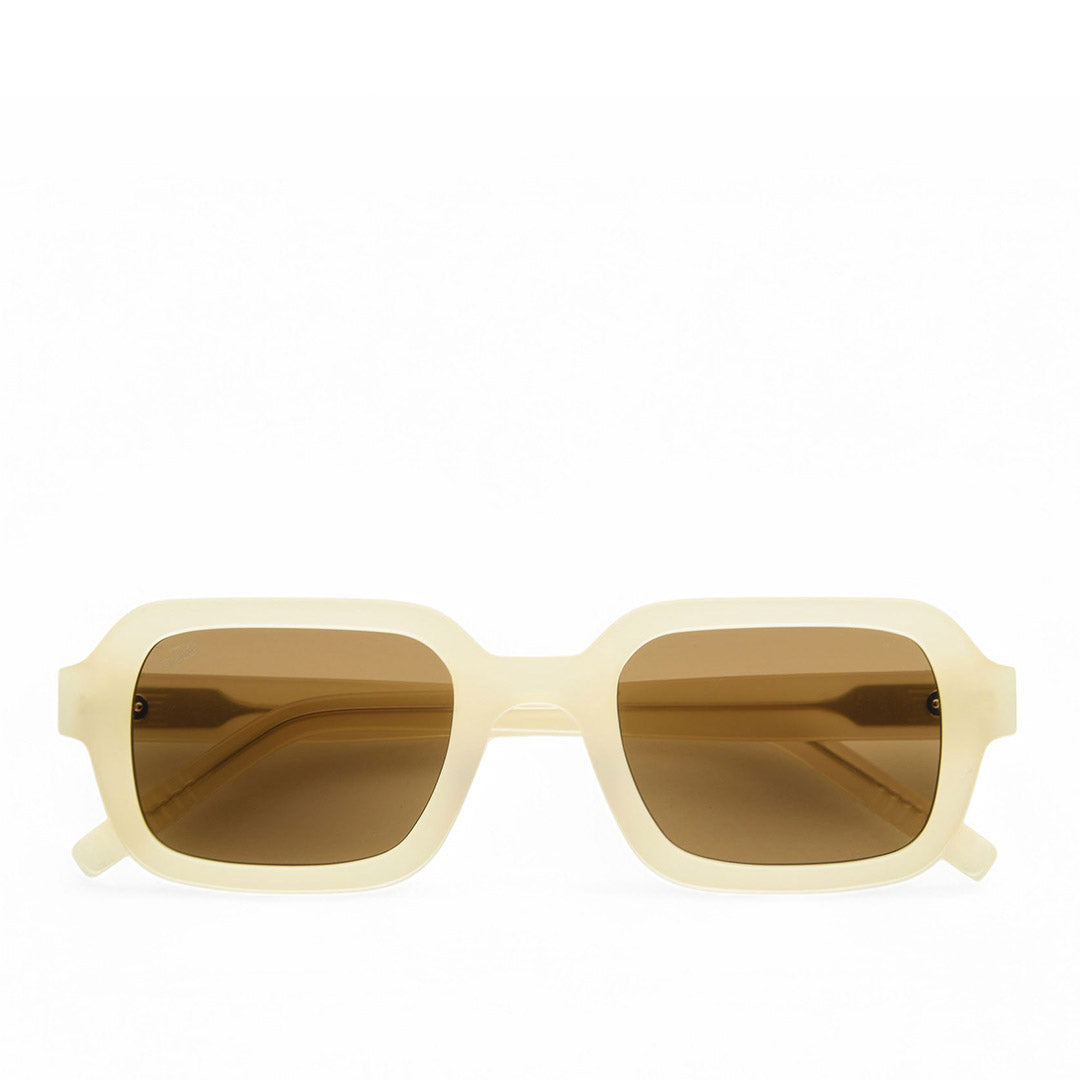 Akila Cascade Sunglasses Oyster / Brown | thegoodlife.